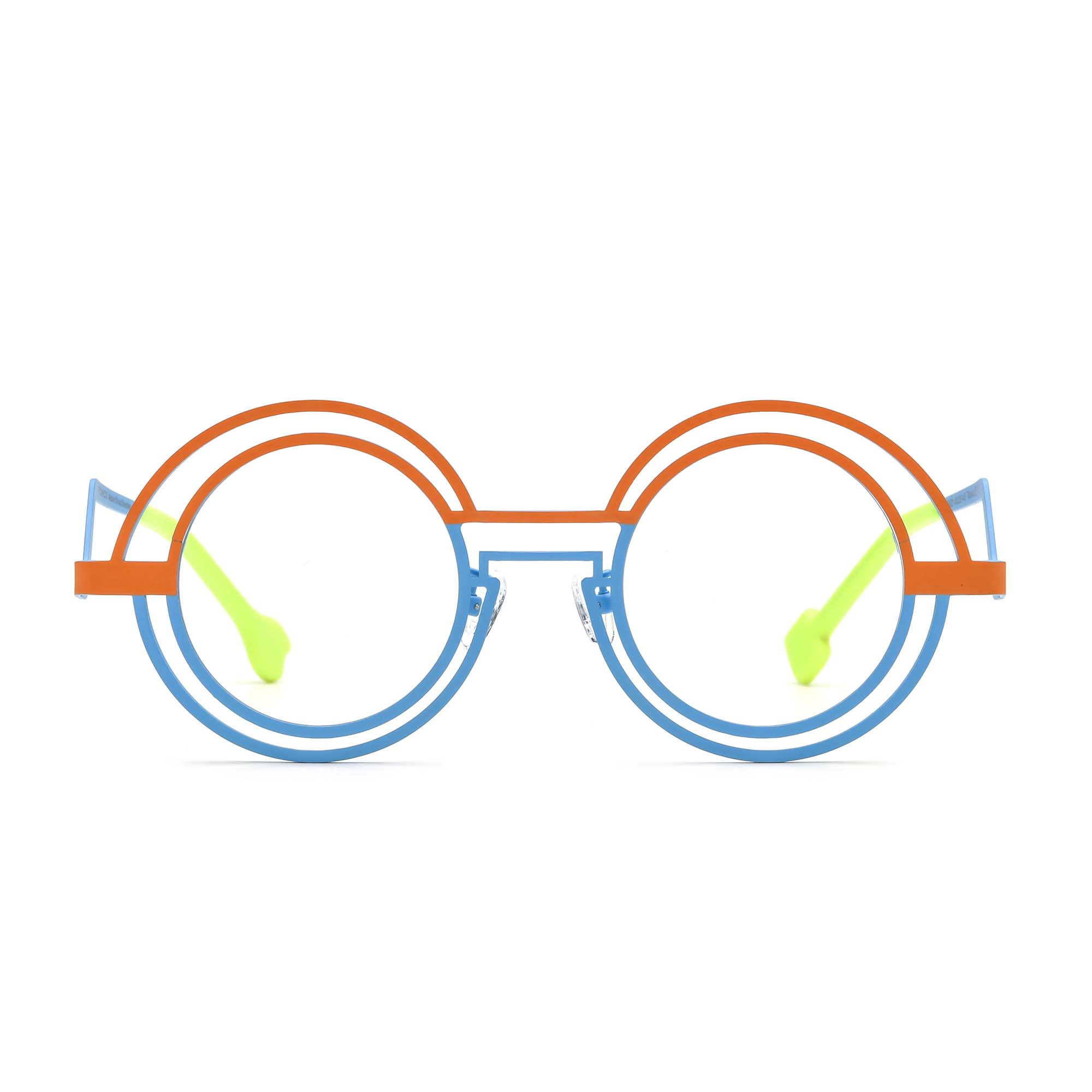 Ondinaチタンラウンドメガネ – Prime Particle