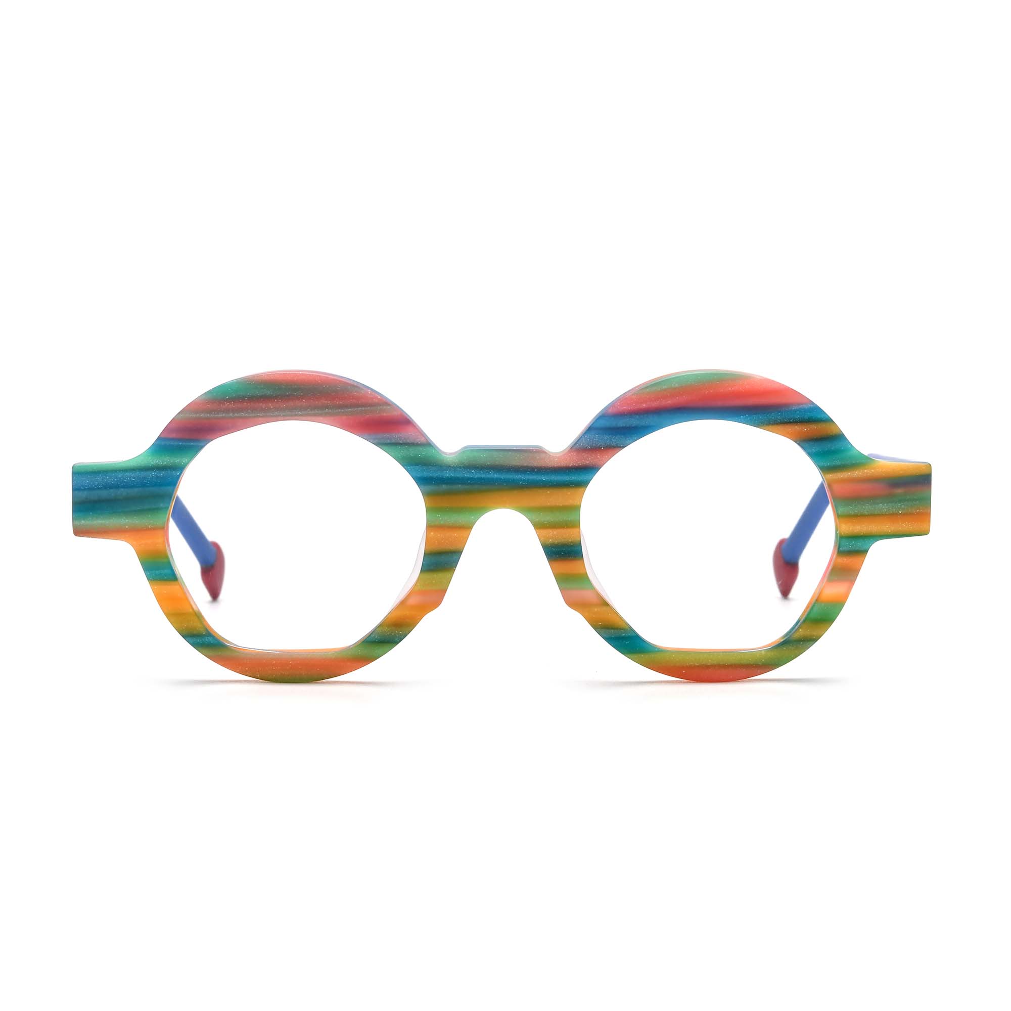 Anoukアセテートラウンドメガネ – Prime Particle