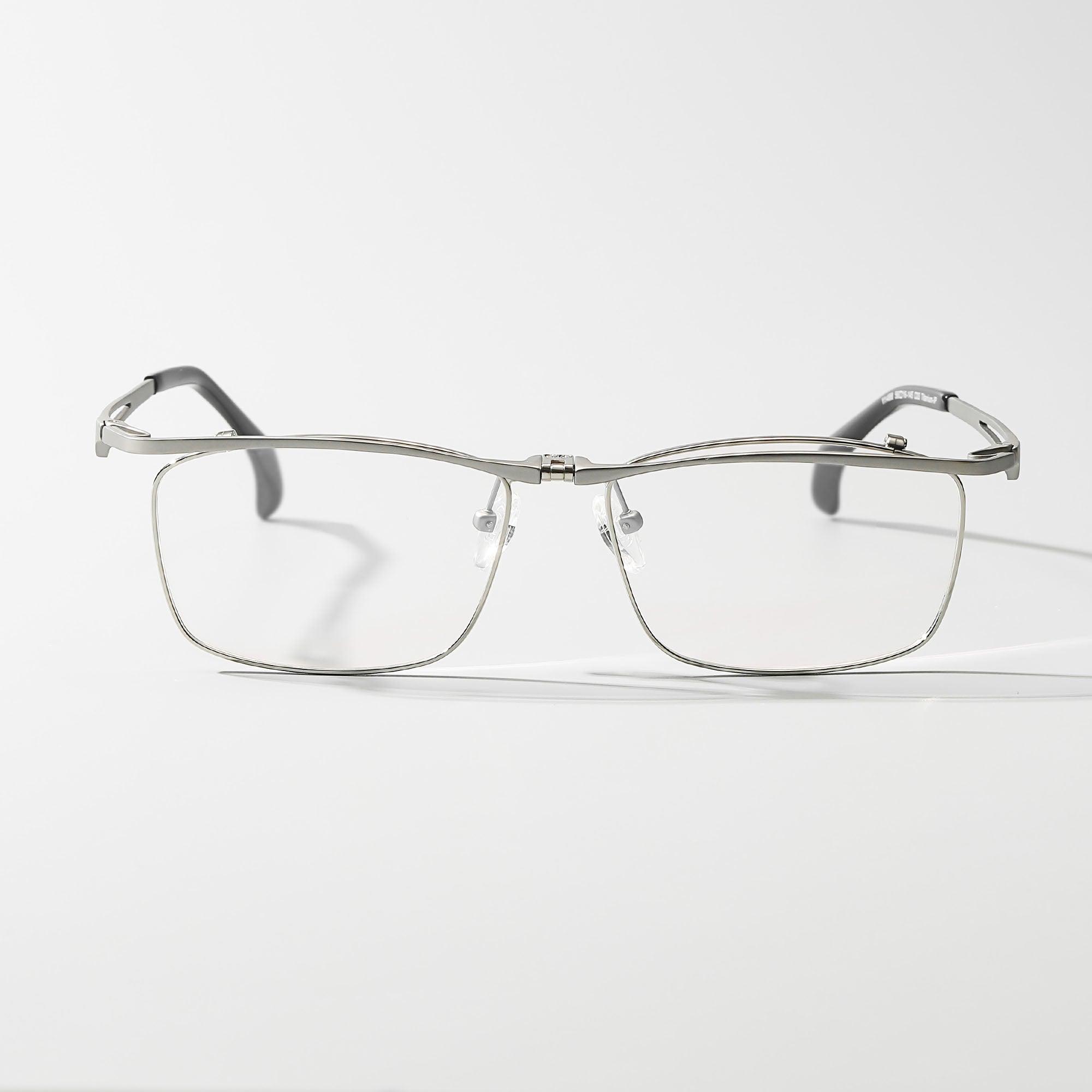 Berger Titanium Square Eyeglasses – Prime Particle