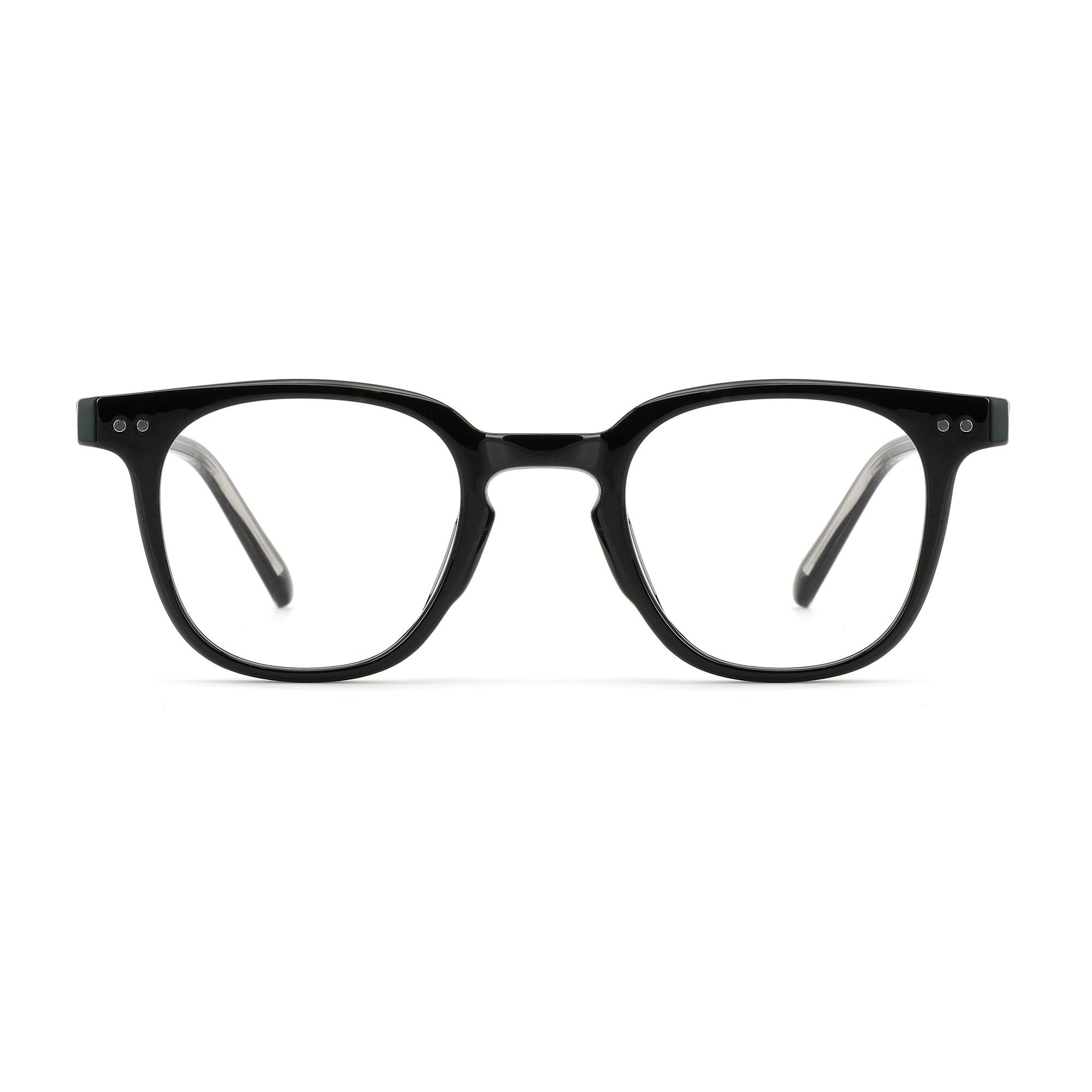 Elijah Acetate Square Eyeglasses – Prime Particle