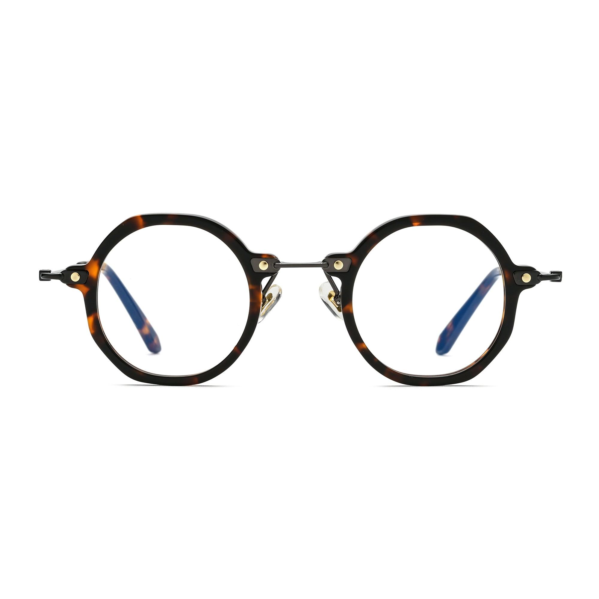 Israel Acetate Geometric Eyeglasses – Prime Particle