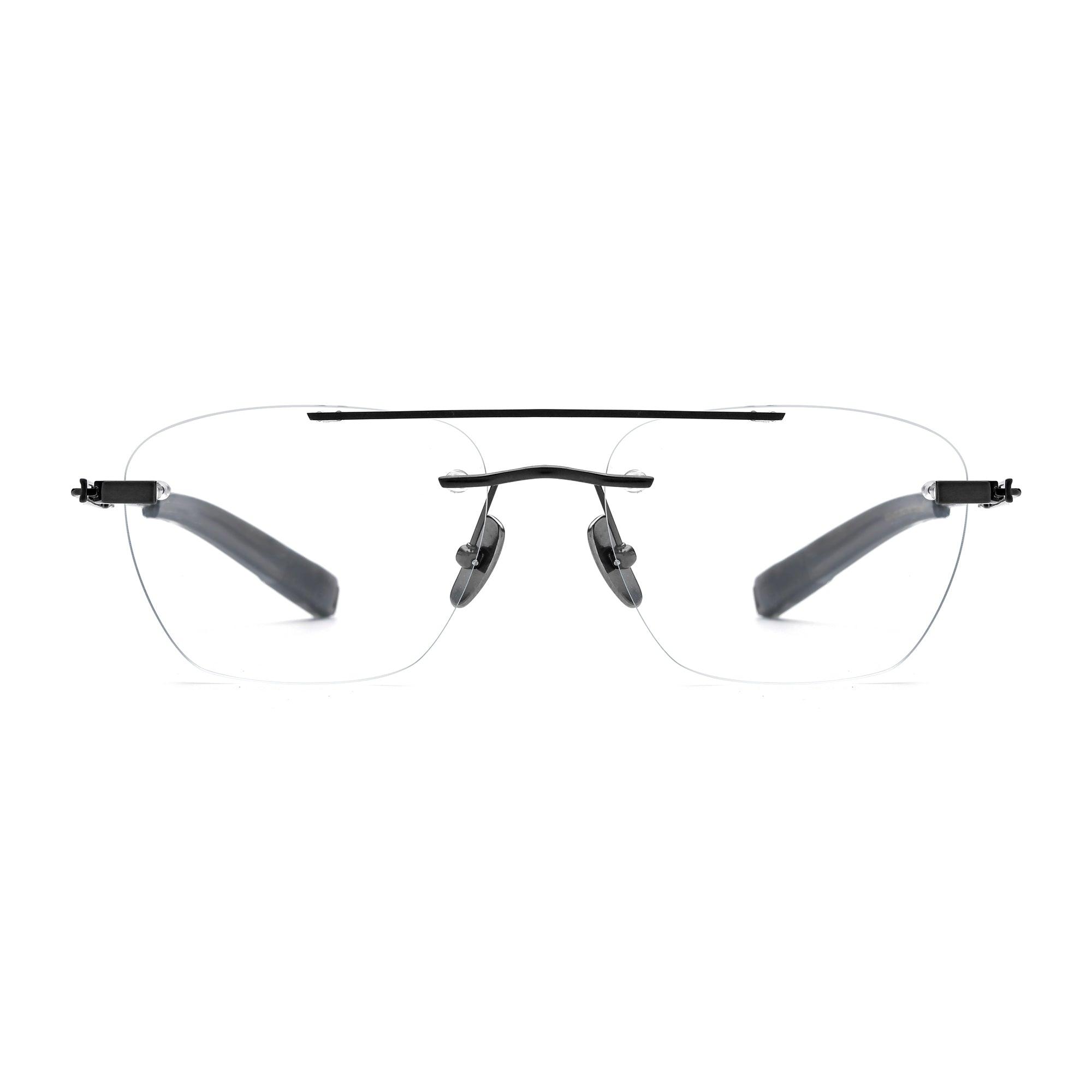 Paris Titanium Square Eyeglasses – Prime Particle