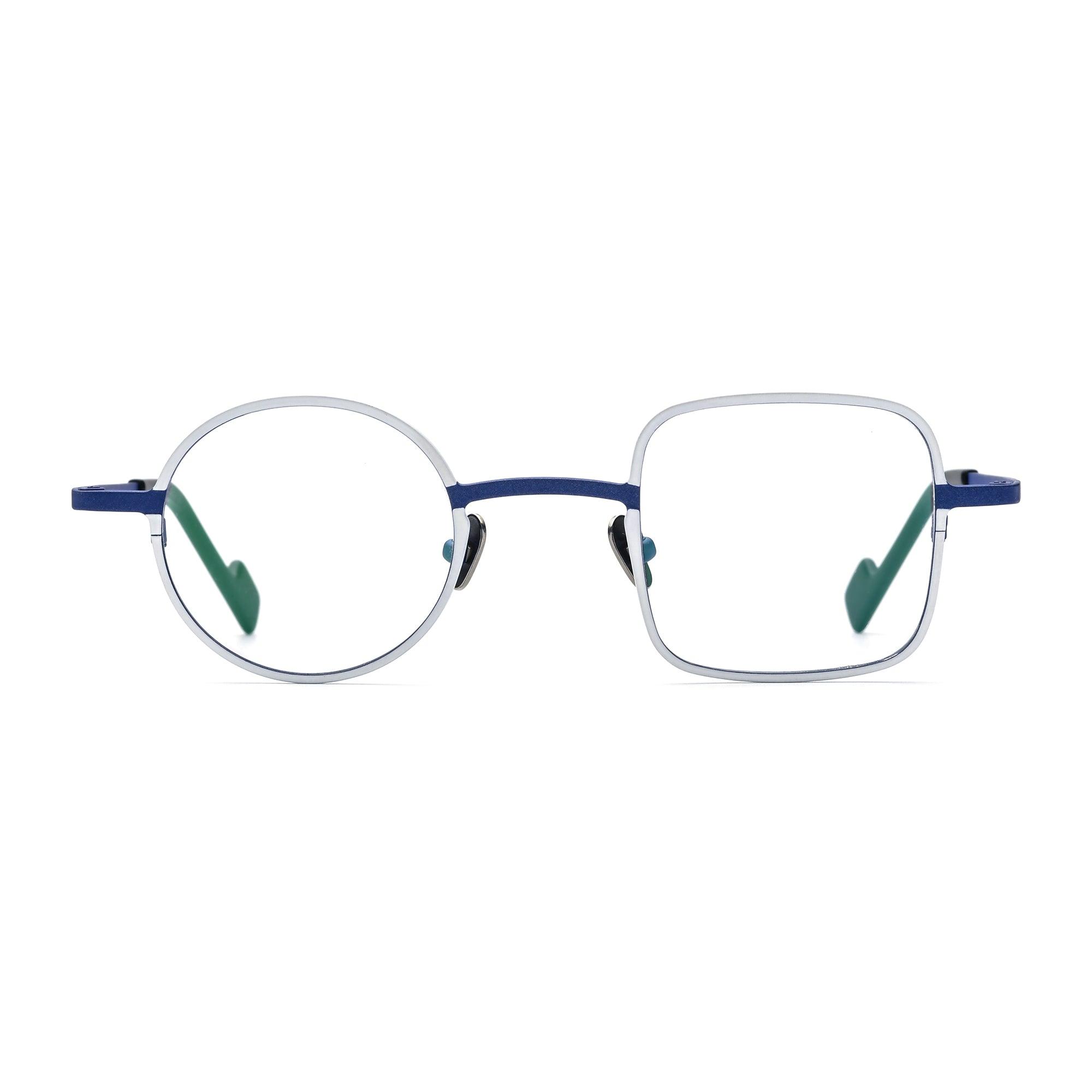 Ross Titanium Square & Round Eyeglasses – Prime Particle