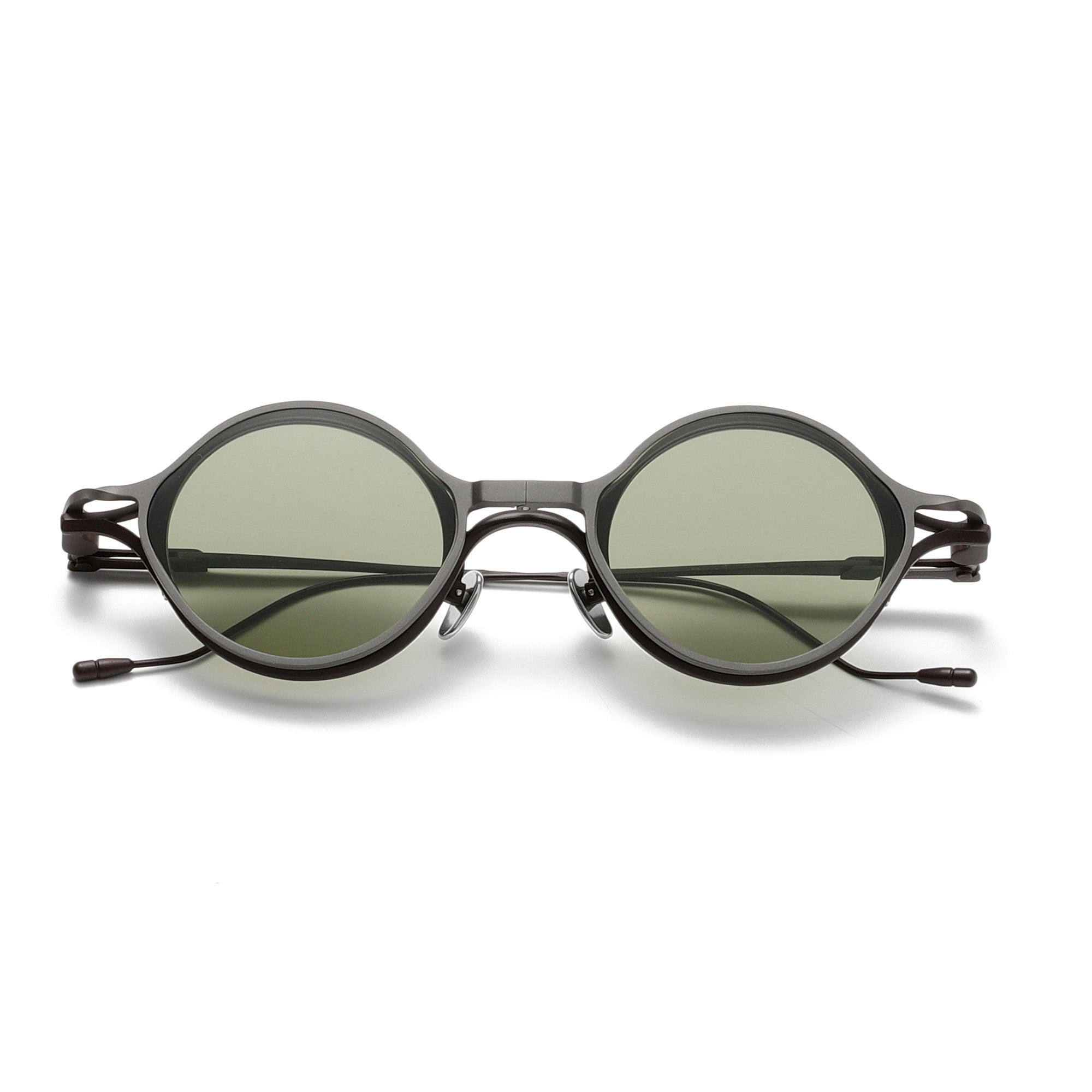 Seraphina Titanium Round Eyeglasses – Prime Particle