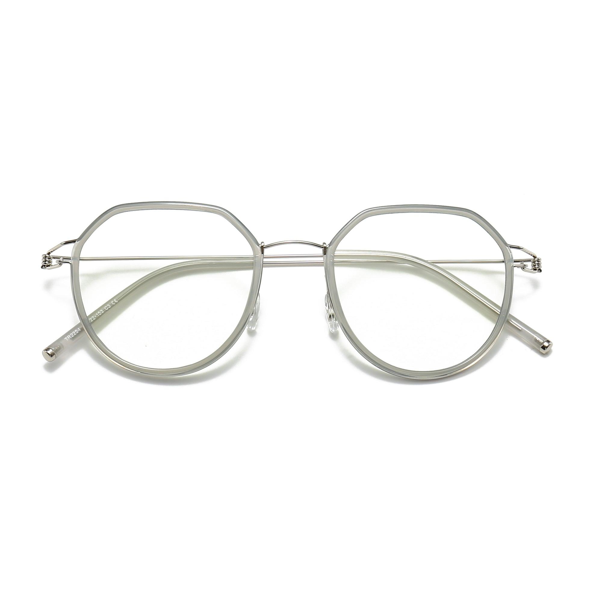 Yanel TR90 Geometric Eyeglasses – Prime Particle